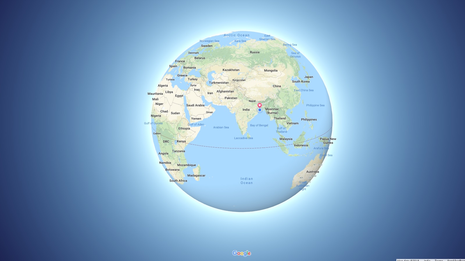 Google Maps Introduces 3D Globe Mode For Desktop Users